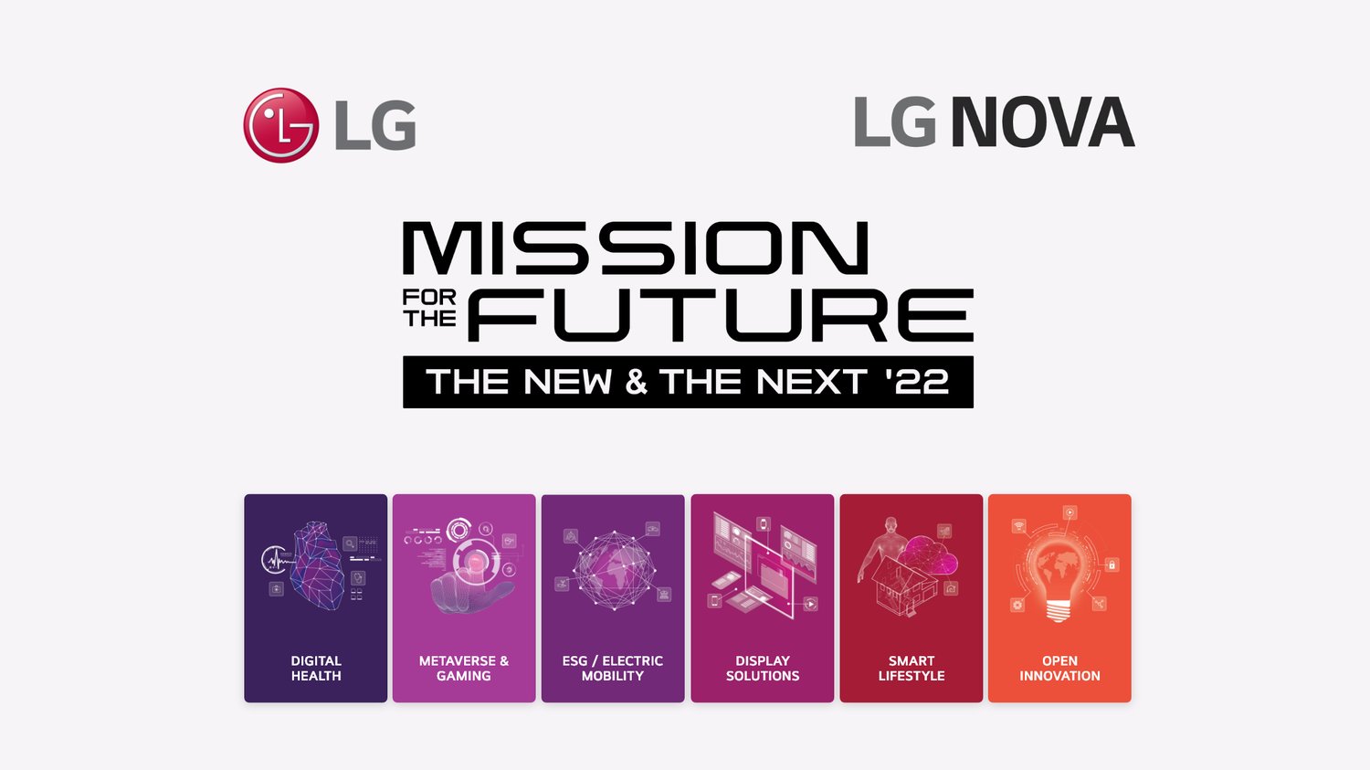 CALLING ALL INNOVATORS: LG SEEKS NEW COLLABORATORS TO CHANGE THE WORLD ...
